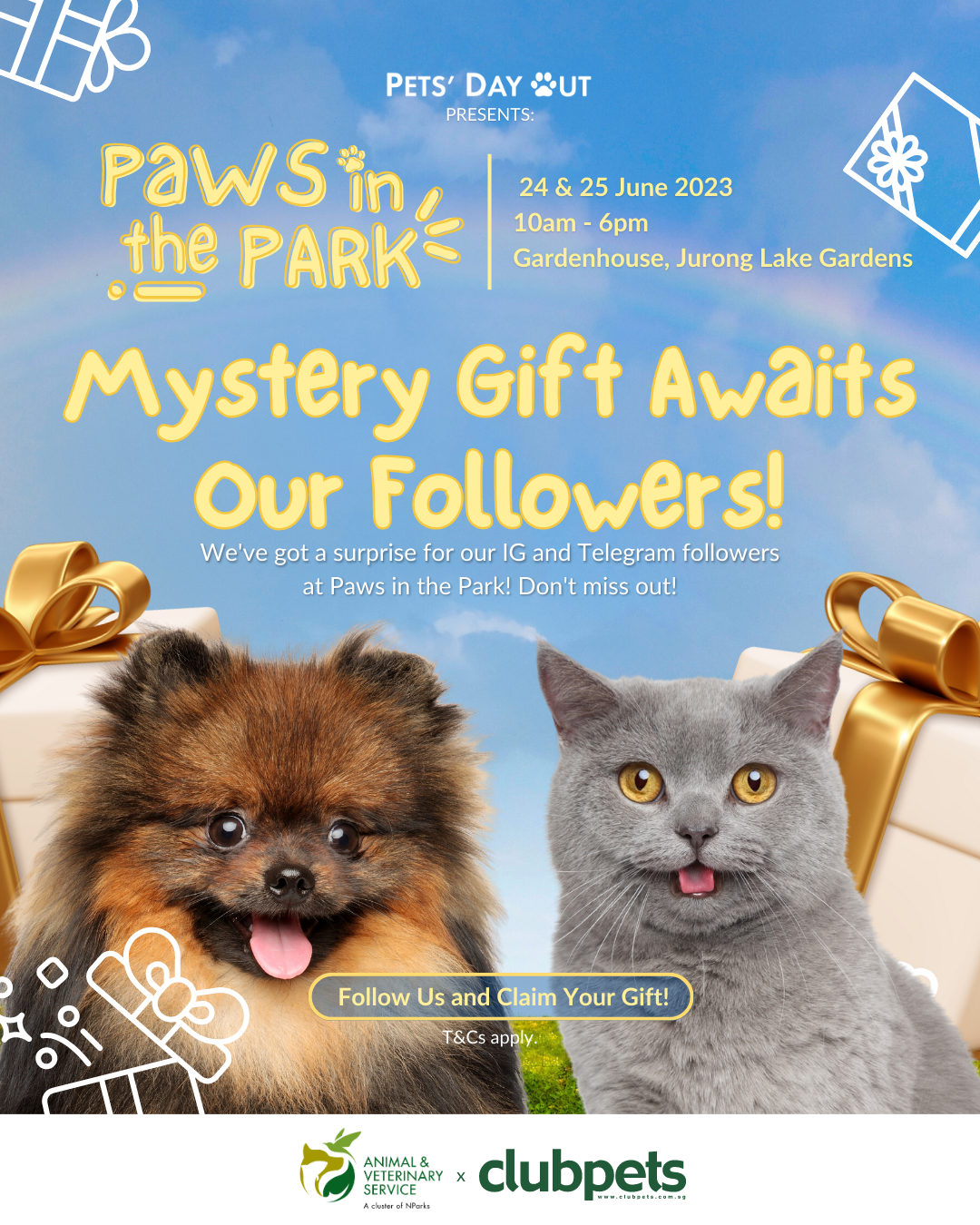 Paws in the Park - Pets' Day Out 2023 | Clubpets Singapore